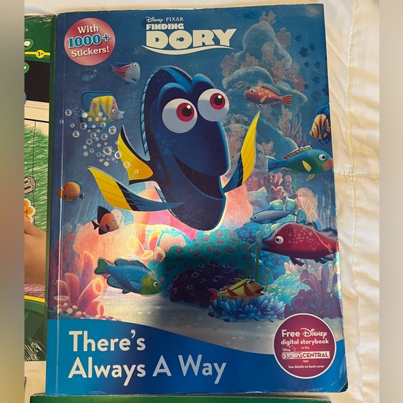 Disney | Toys | Disney Dory Cars Coco Sticker Booksnick Jr Peppa Pig ...